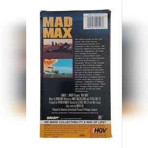 Media | Mad Max Vhs Tape | Poshmark
